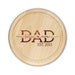 Wooden Board DAD Personalized With Children's Name - Etsy