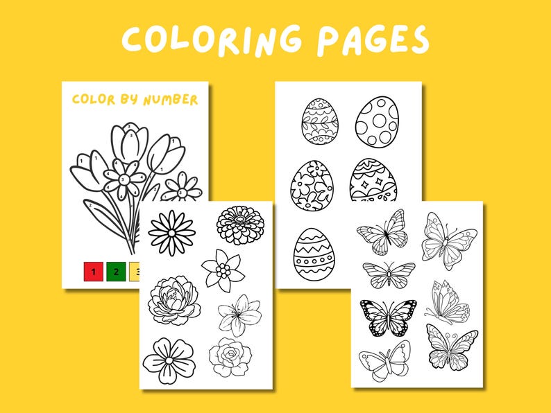 Spring Activity Pack for Preschool|printable Worksheets Bundle|30 Pages ...