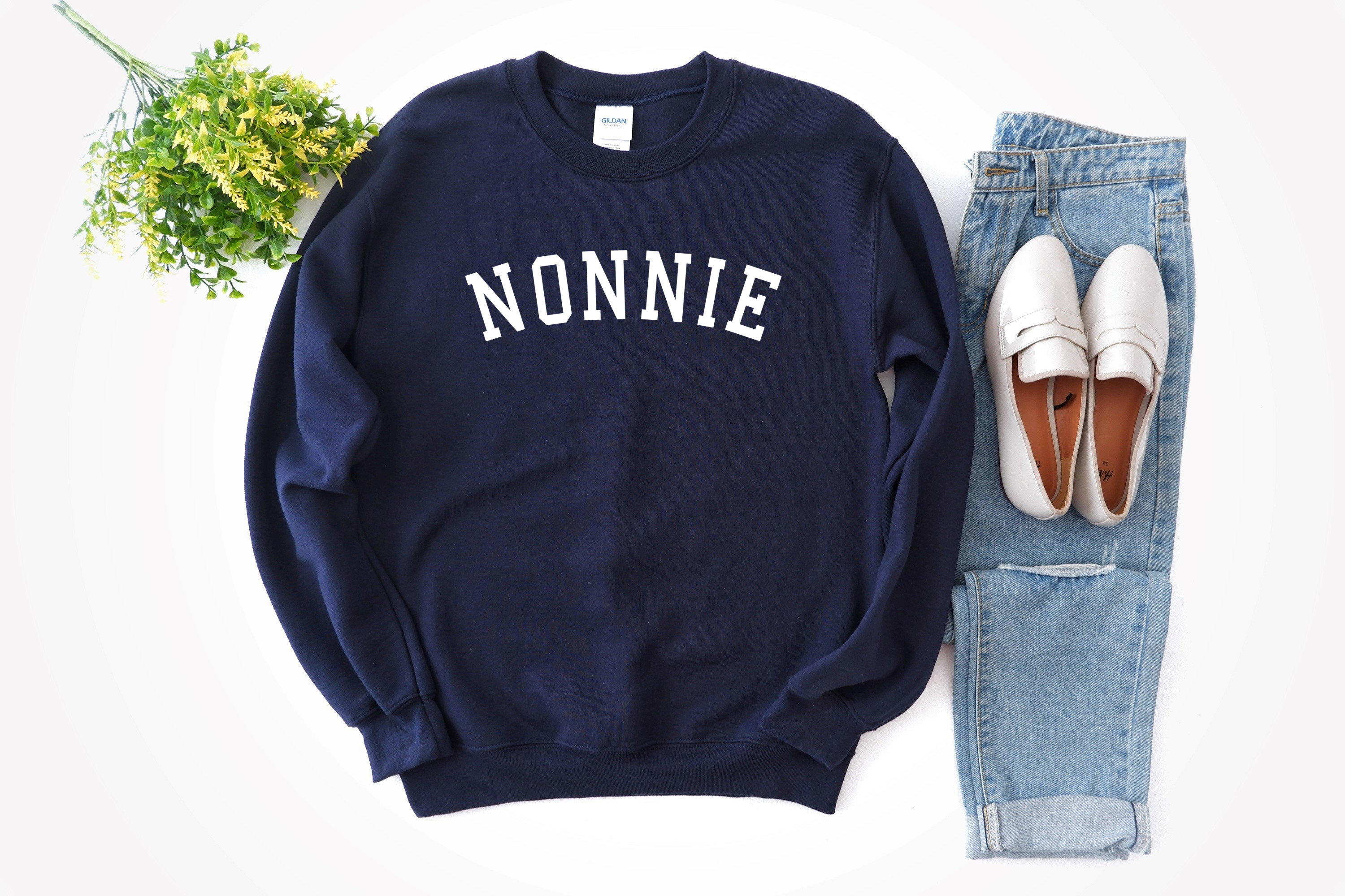 Nonnie Sweatshirt Nonnie Crewneck Sweatshirt Nonnie Sweater | Etsy