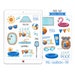 Bill Reminders Digital Planner Stickers, Goodnotes Stickers, Pre ...