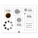 Moon Phases Digital Planner Stickers, Goodnotes Stickers, Full Moon Pre ...