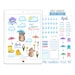 April Showers Digital Planner Stickers - Spring Weather Calendar Theme ...