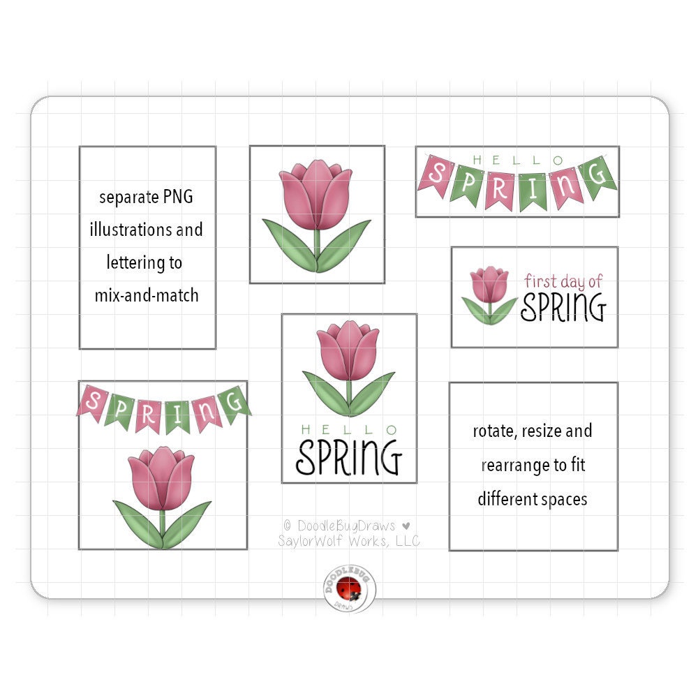 Four Seasons Digital Planner Stickers Goodnotes Stickers - Etsy
