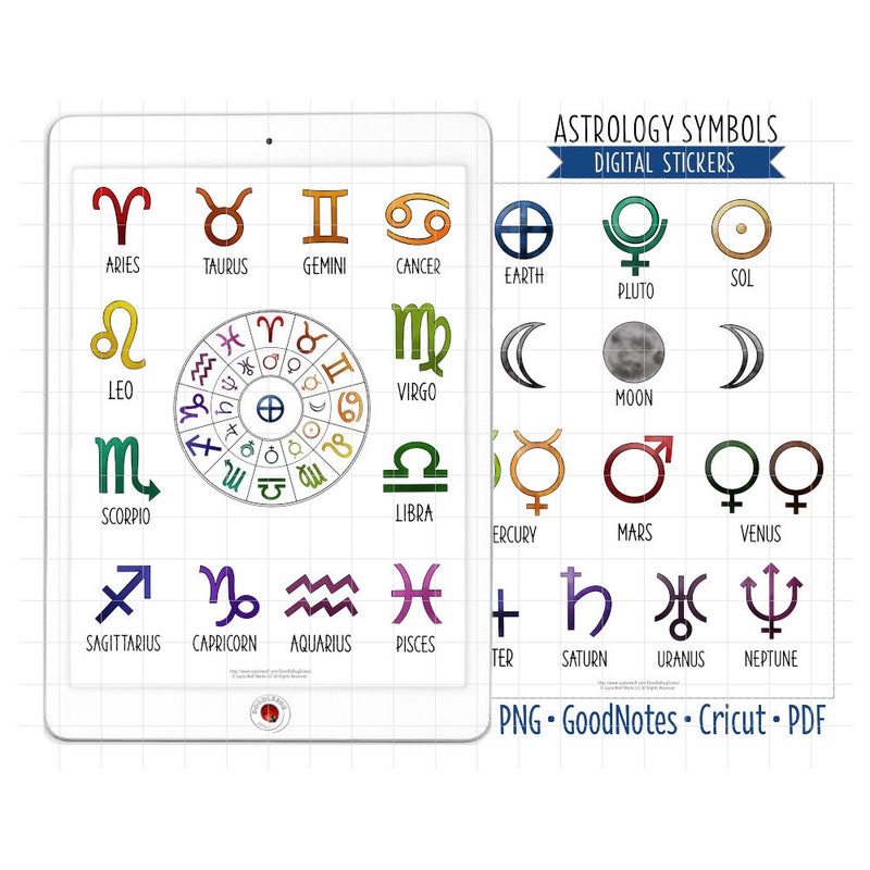 Zodiacal Agenda - Etsy