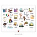 Kid's Activities Digital Planner Stickers - Recreation Calendar Icons ...