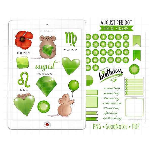 August Birthstone - Etsy