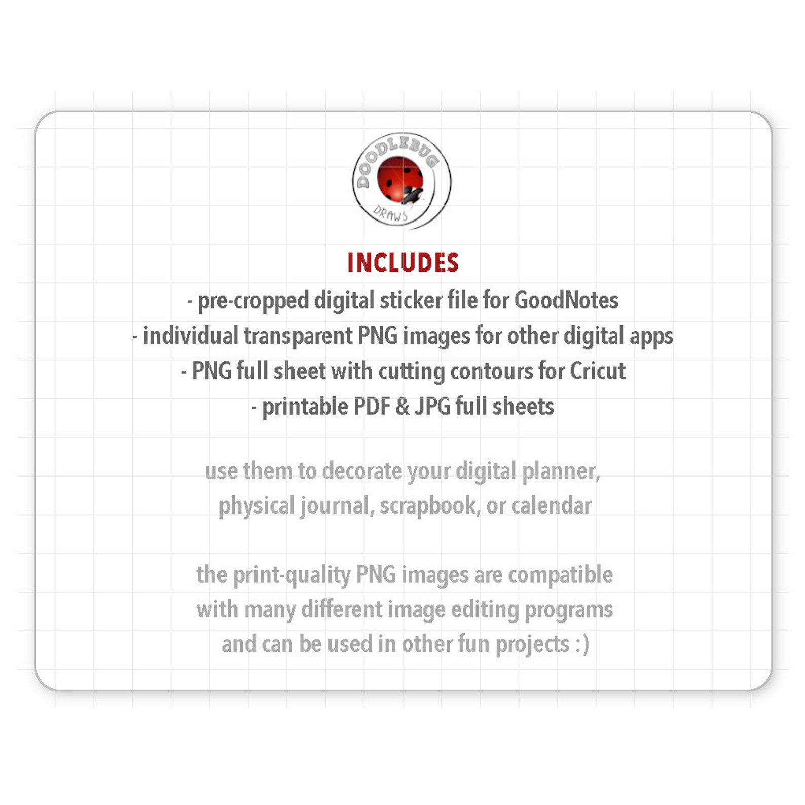 Winter Bucket List Digital Planner Stickers - Seasonal Activity Icons ...