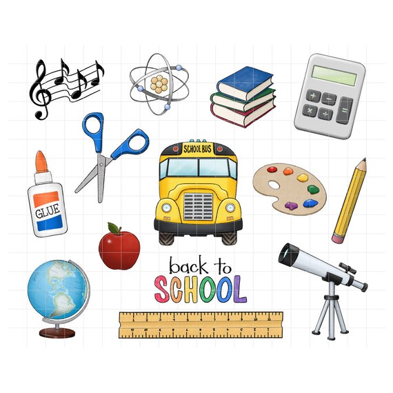 Back to School Digital Planner Stickers GoodNotes Stickers | Etsy