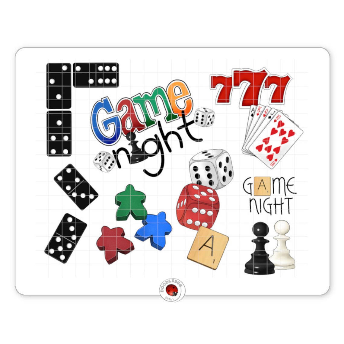 Game Night Digital Planner Stickers Goodnotes Stickers - Etsy