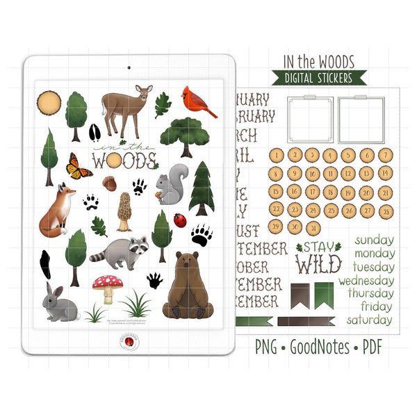 Wood Forest Animals - Etsy