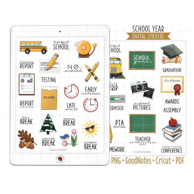 School Year Planner - Etsy