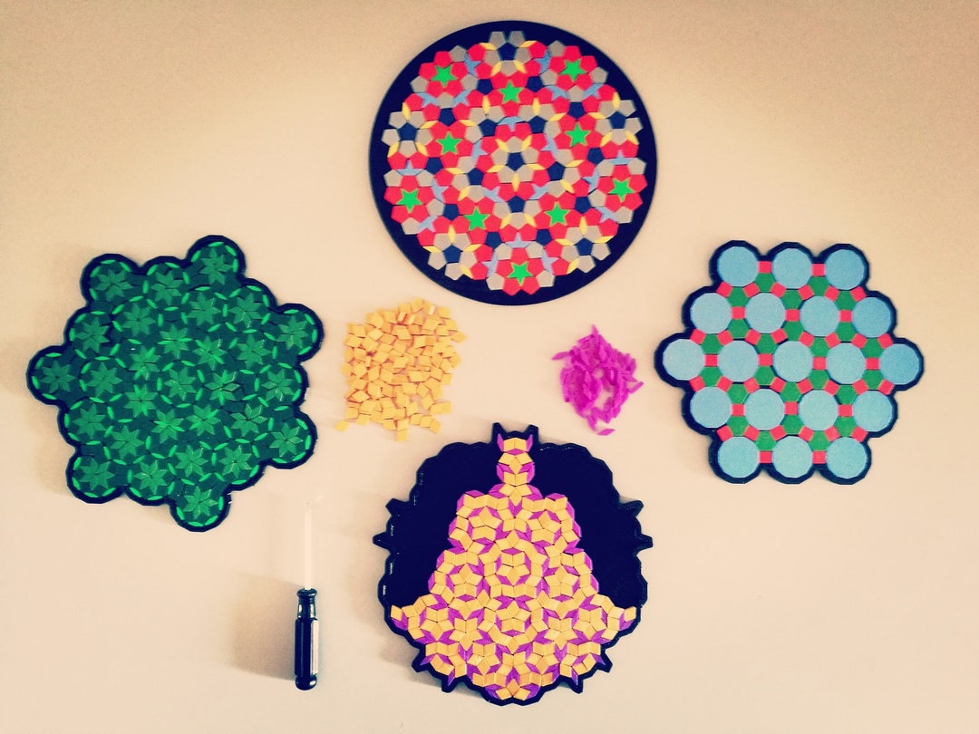 3D Girih Puzzle - Mosaic - Pattern - Table Game - Etsy