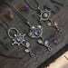 Blooming Eye Stamped / Made-to-order/ Sterling Silver/ Handmade - Etsy