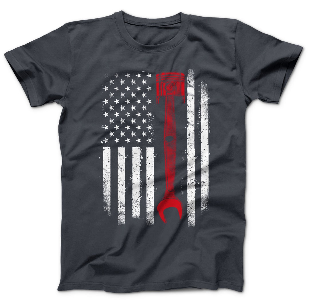 Screwdriver Flag Mechanic Flag Motorcycle Biker Tuning T-shirt - Etsy