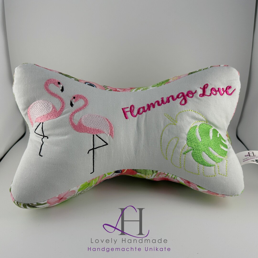 Reading Bones I Embroidered I Personalized Flamingo Love - Etsy