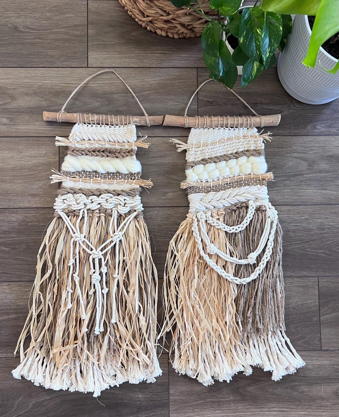 Natural Weaving Set - Etsy