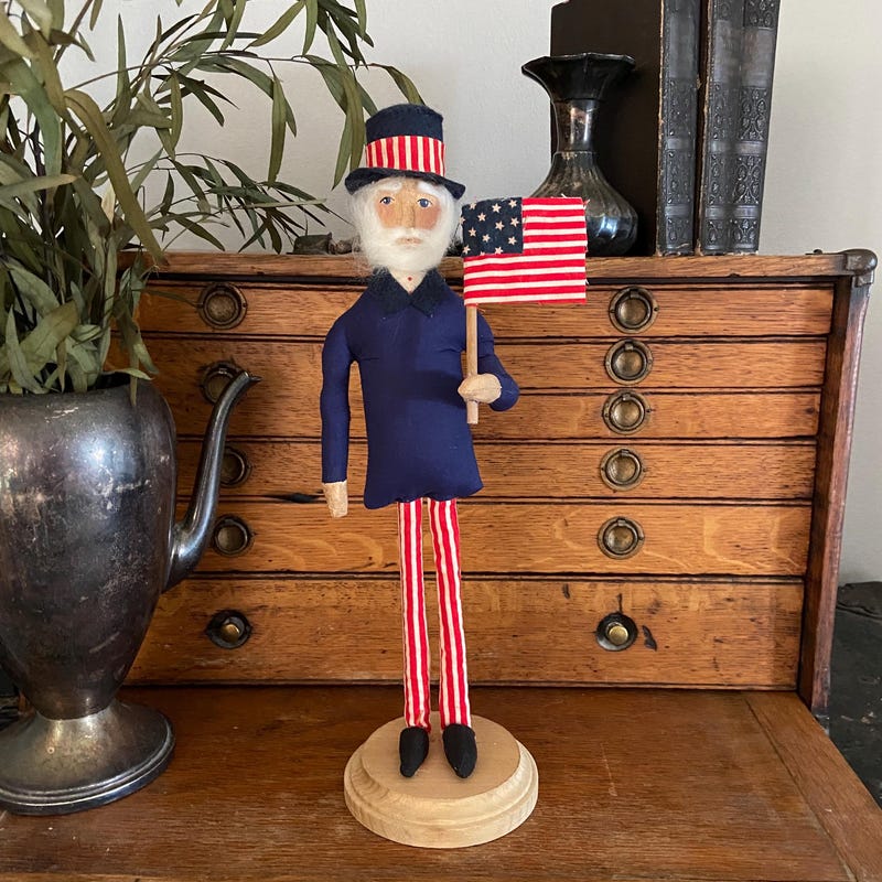 Uncle Sam Figure - Etsy