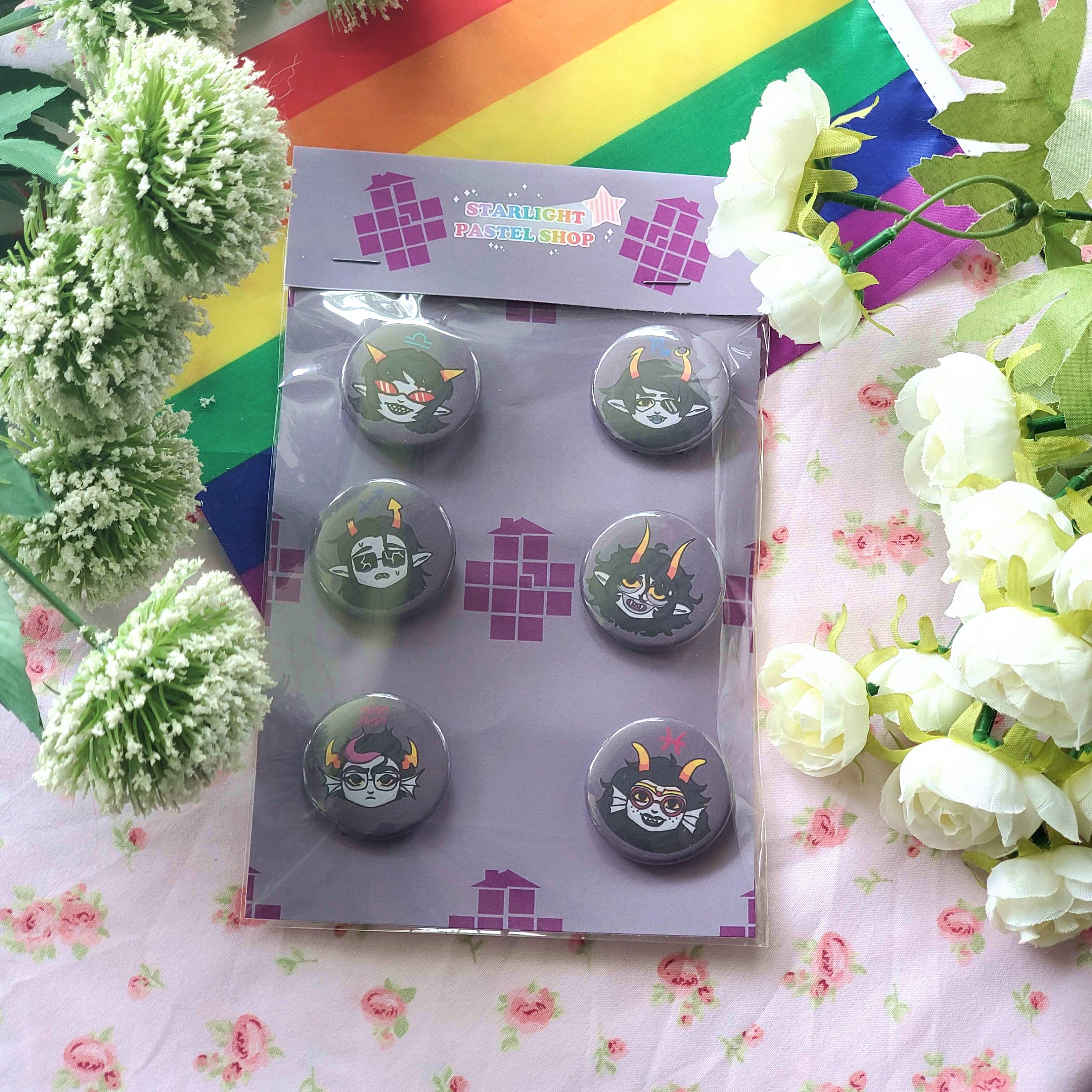 Homestuck Beta Trolls Button Packs (1.5 Inch) - Etsy