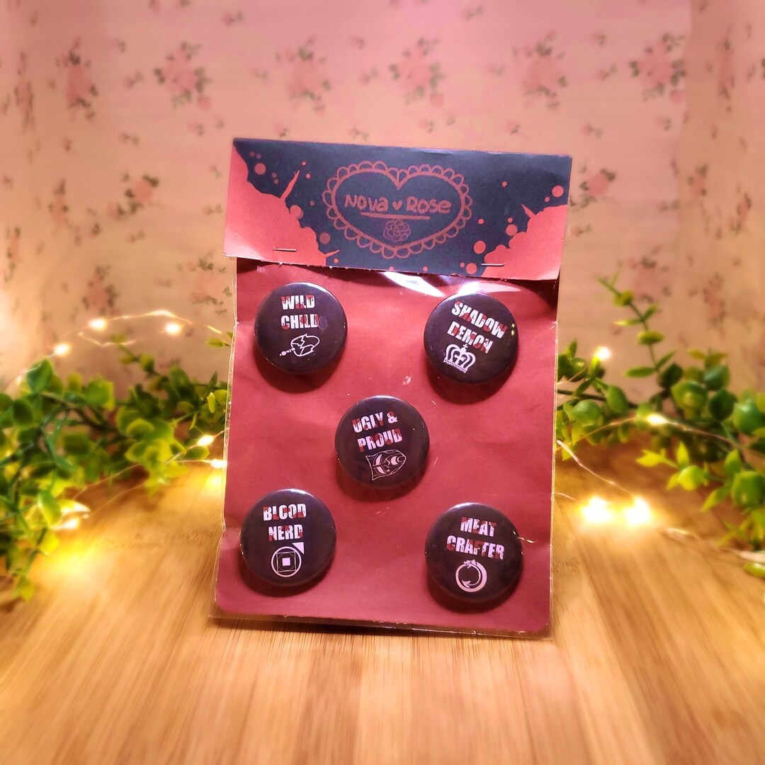 Vampire the Masquerade Button Pack (1.5 Inch) - Etsy