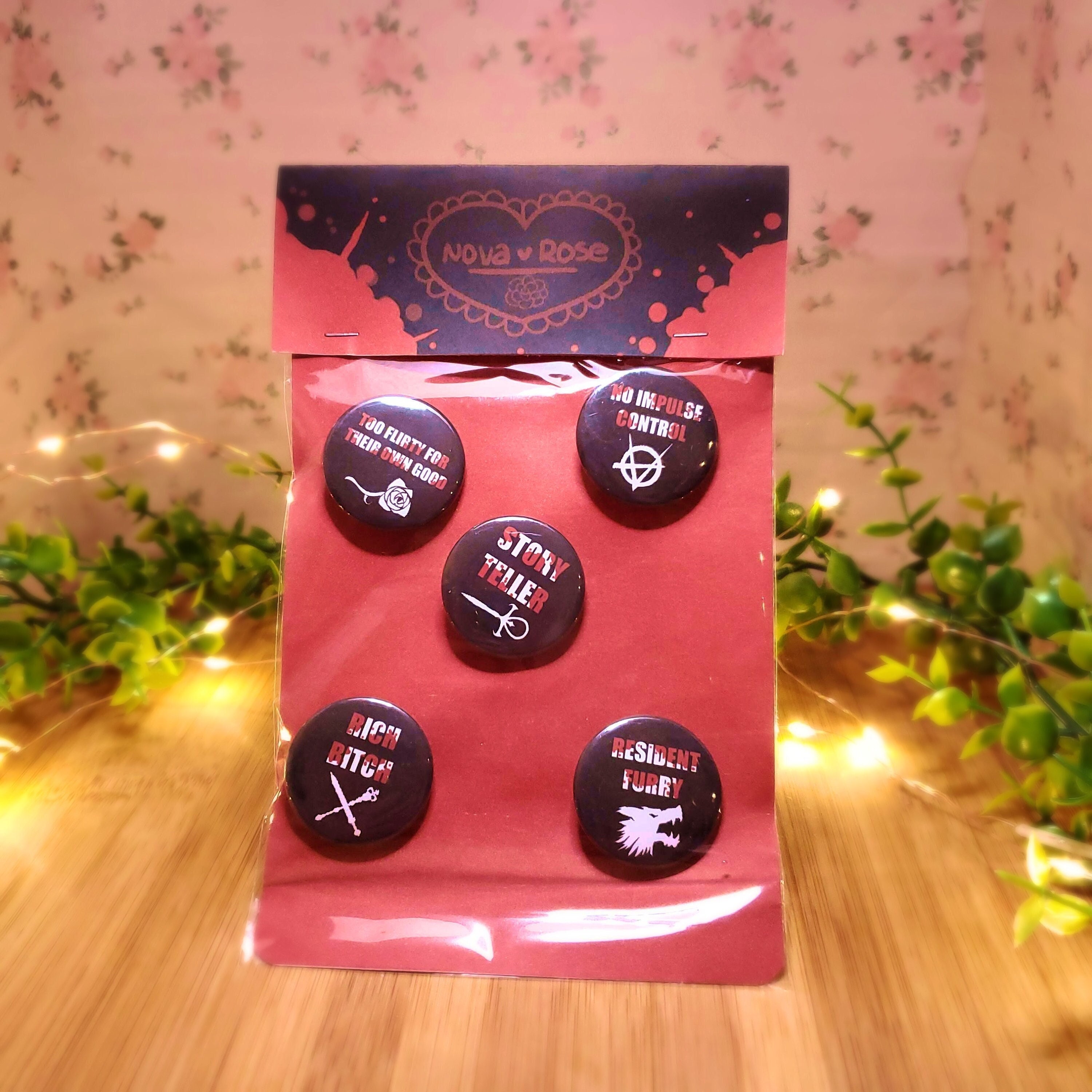 Vampire the Masquerade Button Pack (1.5 Inch) - Etsy