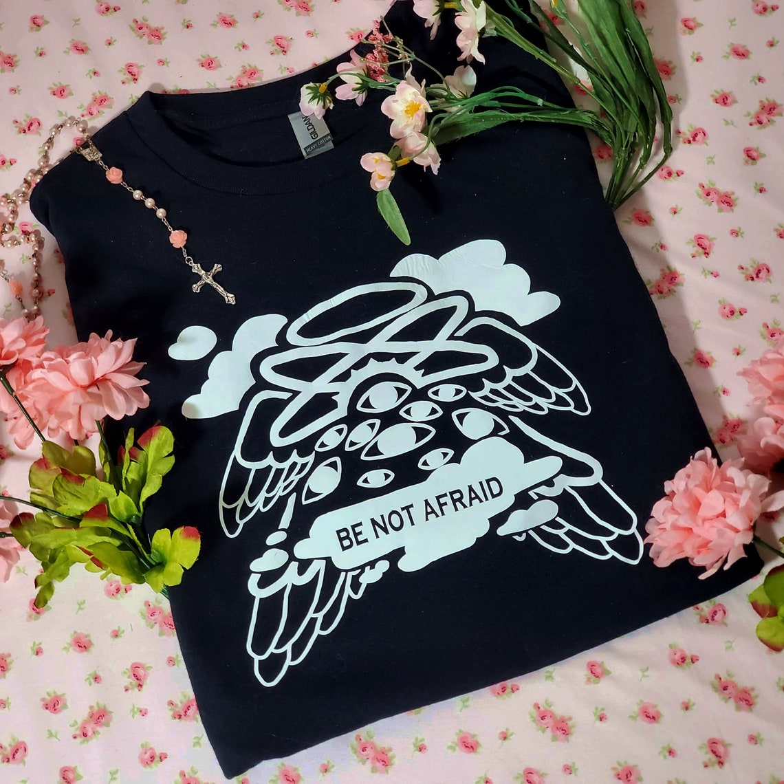 Be Not Afraid Biblically Accurate Angel T-shirt - Etsy