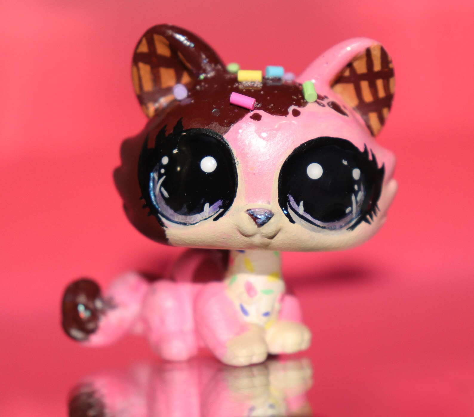 Kawaii Lps-style Pet Wallpaper | Pastel Mascot Phone Background ...