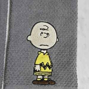 Charlie Brown Embroidered Kitchen Towels - Etsy