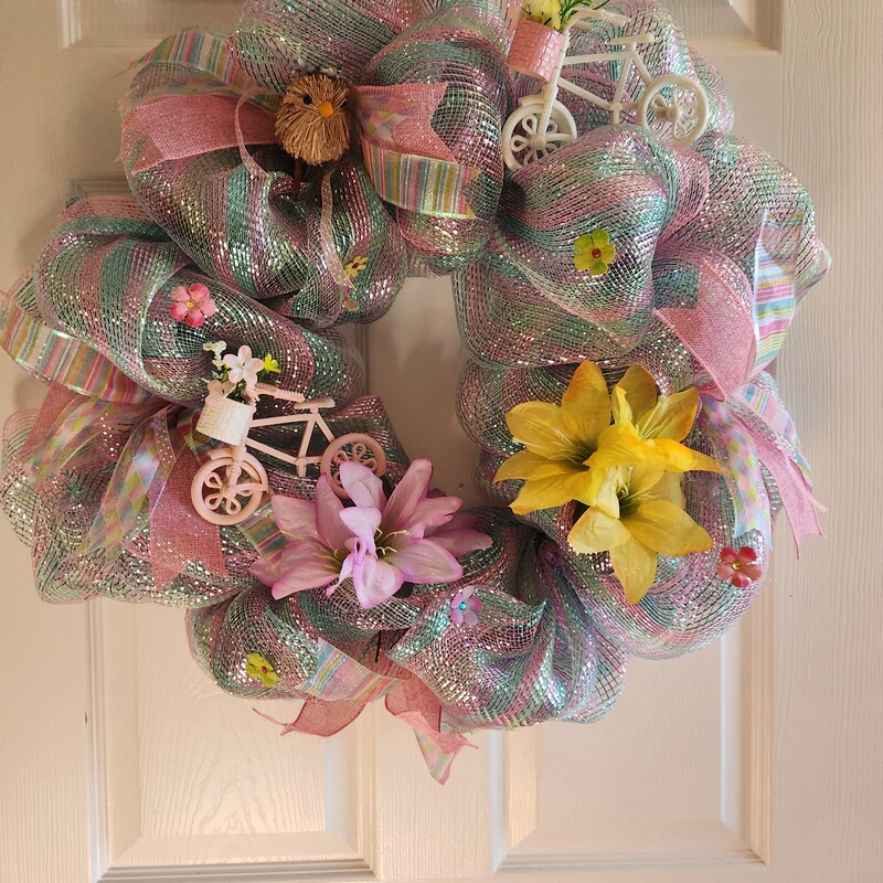 Spring Deco Mesh - Etsy