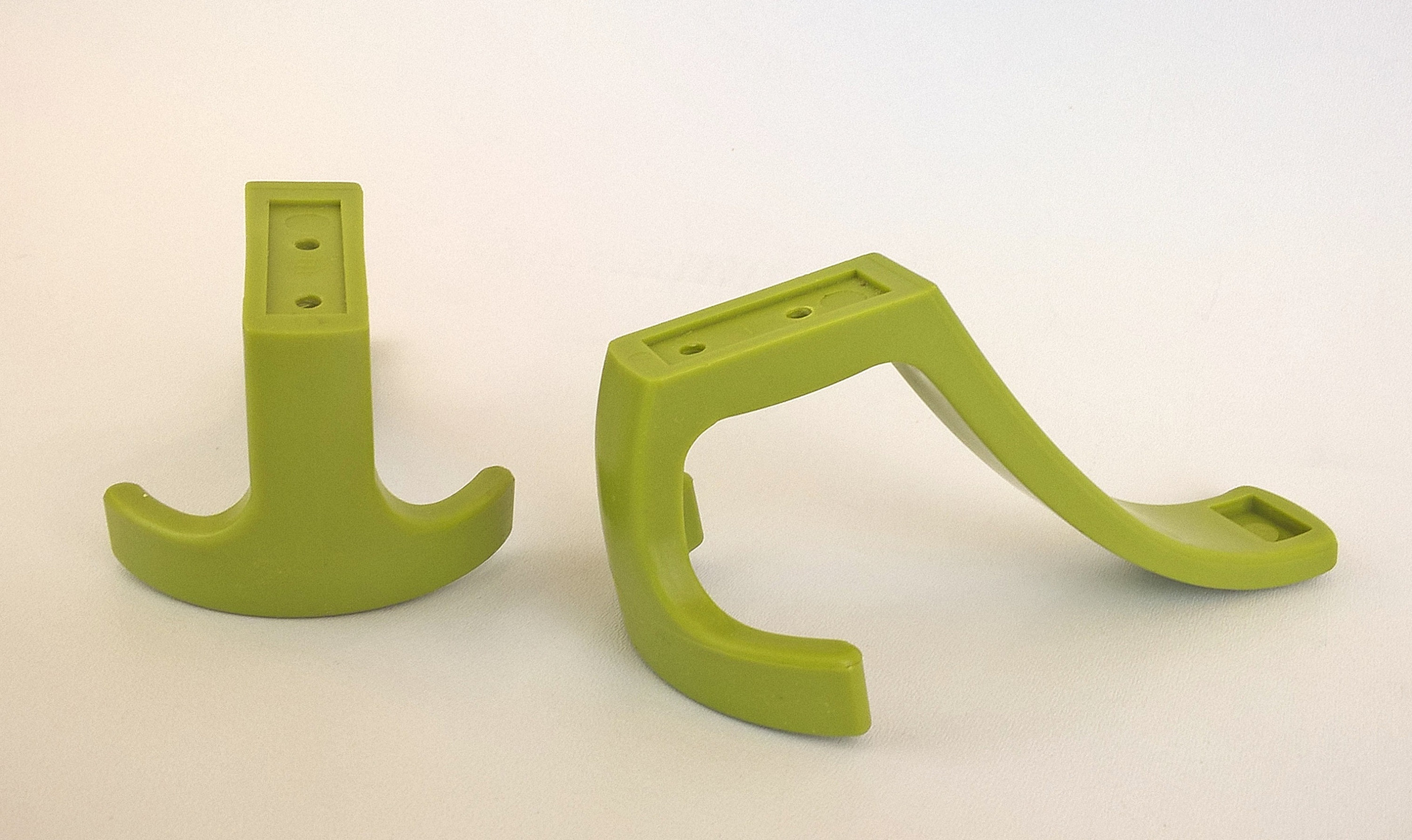 Coat hook green 2 pieces 70s bad hook KM Austria green Hook | Etsy