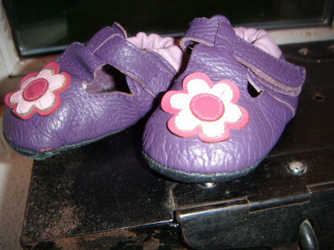 Leather Baby Shoes, Toddler Shoes, Crawler Shoes, Vintage Style - Etsy