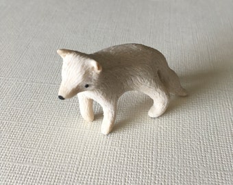 Arctic Fox Miniature - Etsy