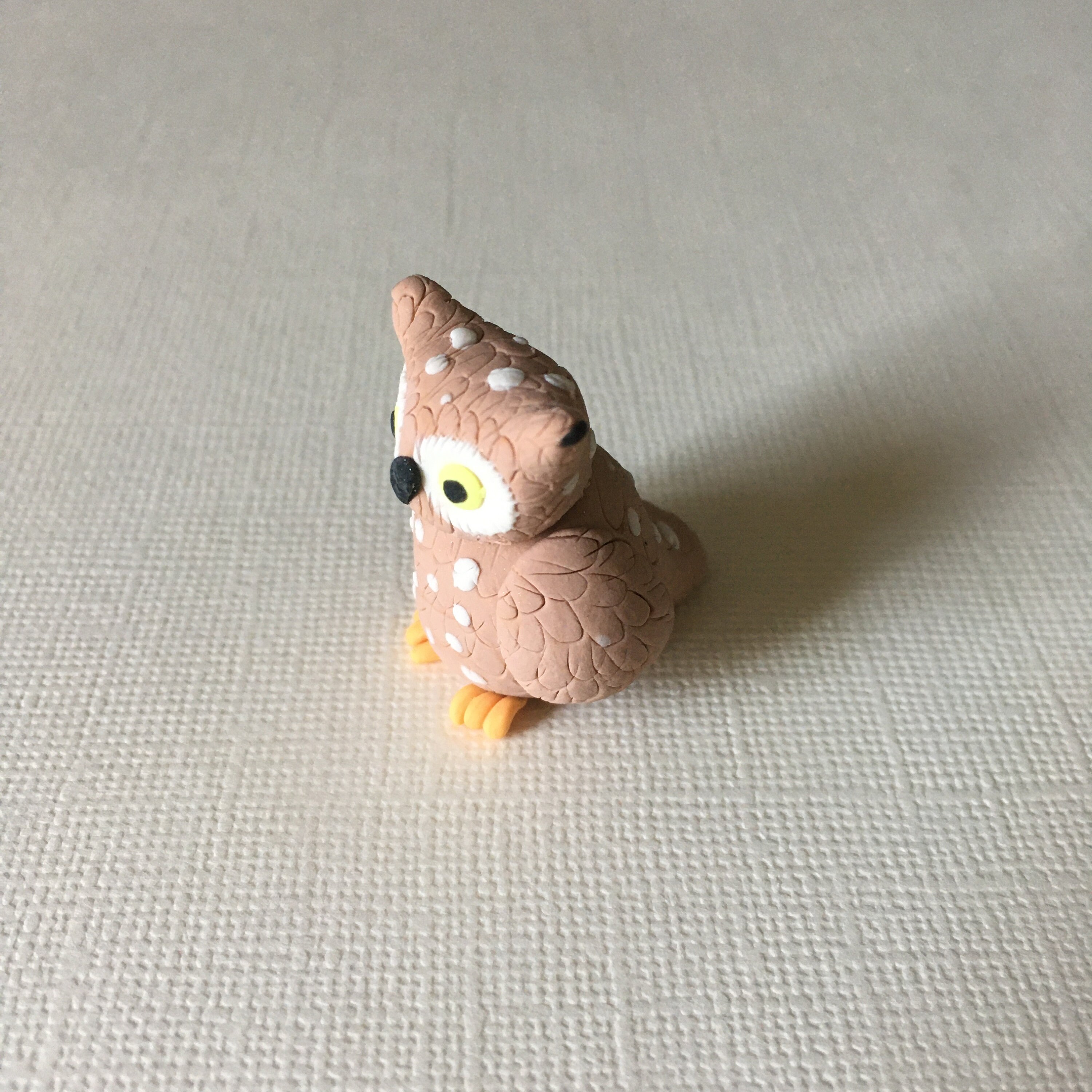 Cute Little Owl Sculpture Mini Owl Figurine Adorable Owl | Etsy