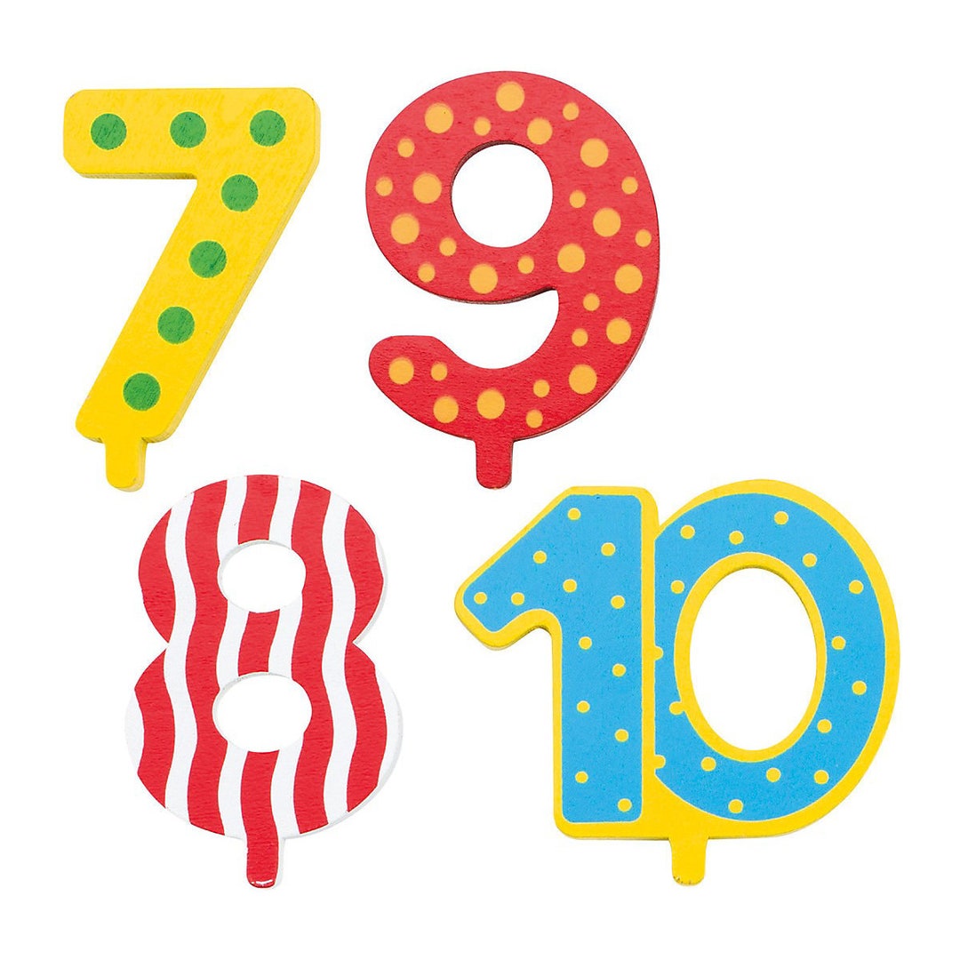 Extra Numbers for the Birthday Train - Etsy