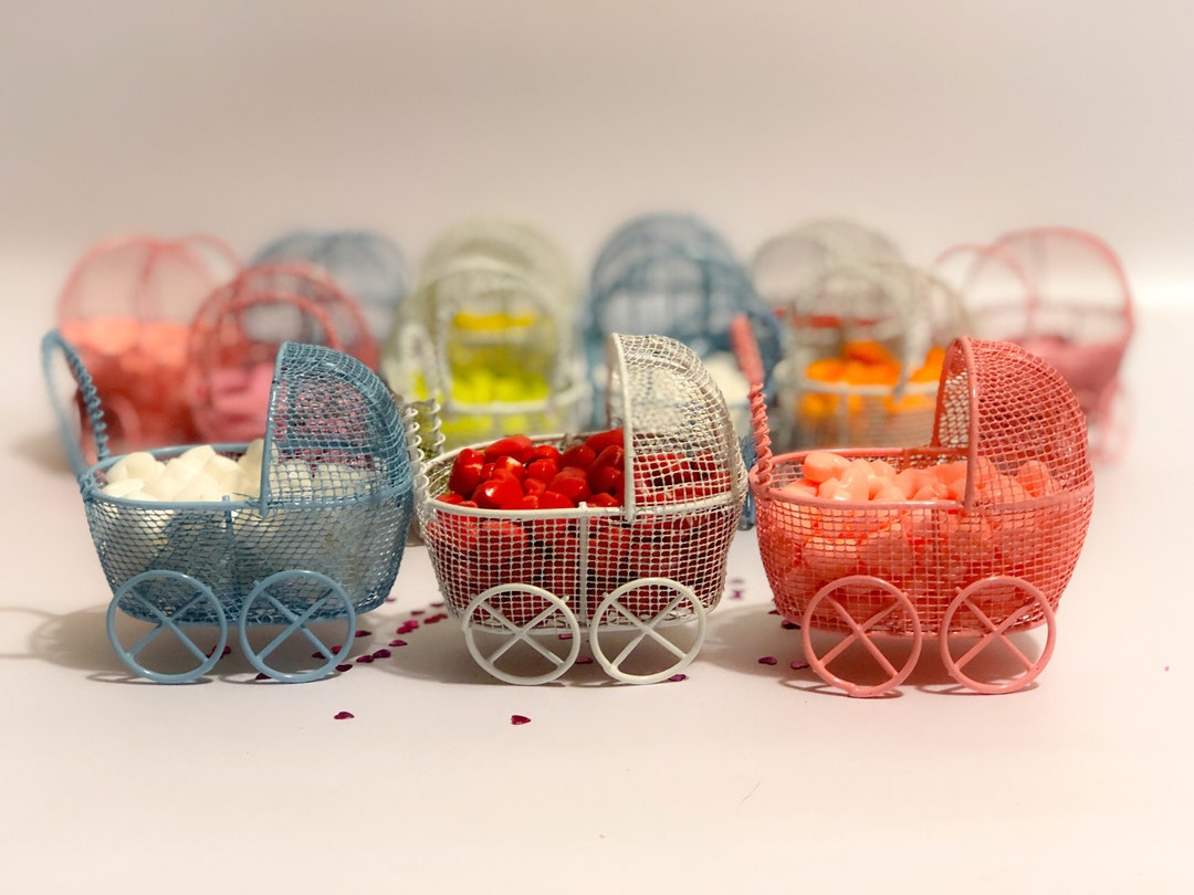Baby Shower Mini Strollers Decor, Strollers Souvenirs, Baby Shower ...