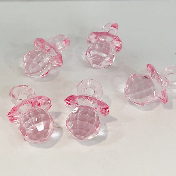 Pink Pacifier - Etsy