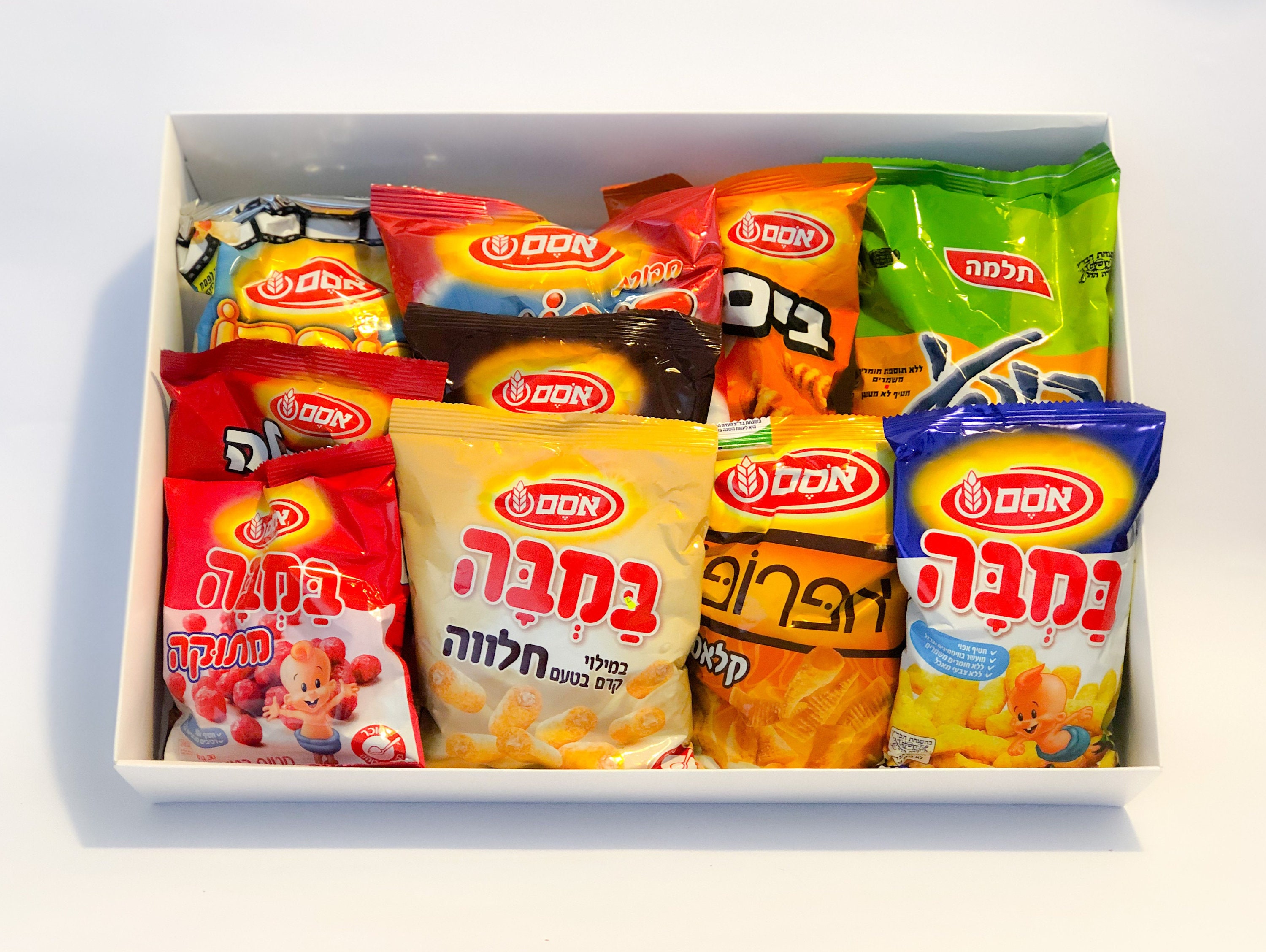 10 Snacks Israeli Snack Box Ten Different Types of Snacks | Etsy