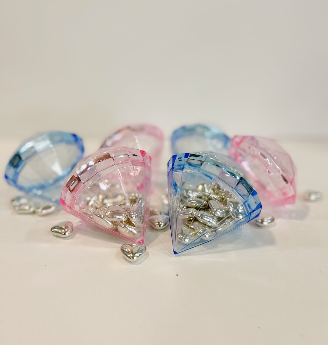 Baby Diamond Containers, Baby Shower Favors, Baby Shower Decor, Baby ...
