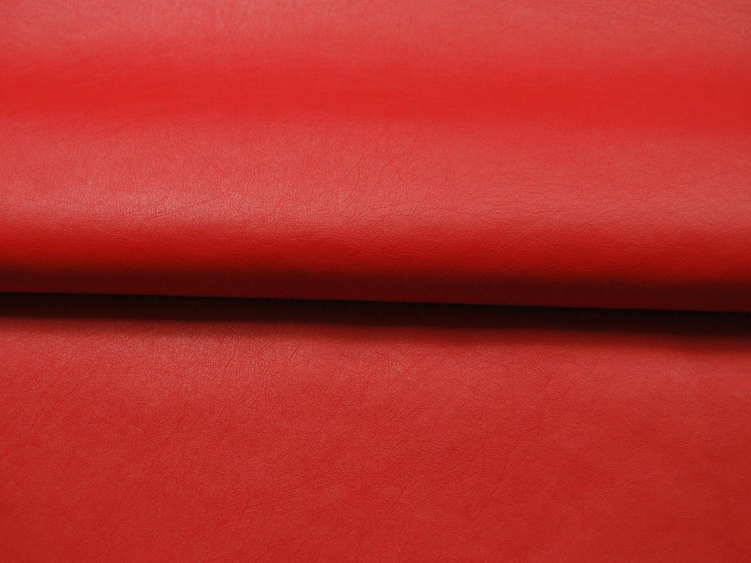 Weiches Kunstleder in Rot 0,5 Meter - Etsy Italia