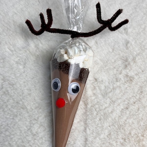 Rentier Suppe, heiße schokolade, - Kakao - Marshmallow - Schokolade ...