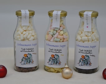 Rentier Suppe, heiße schokolade, - Kakao - Marshmallow - Schokolade ...