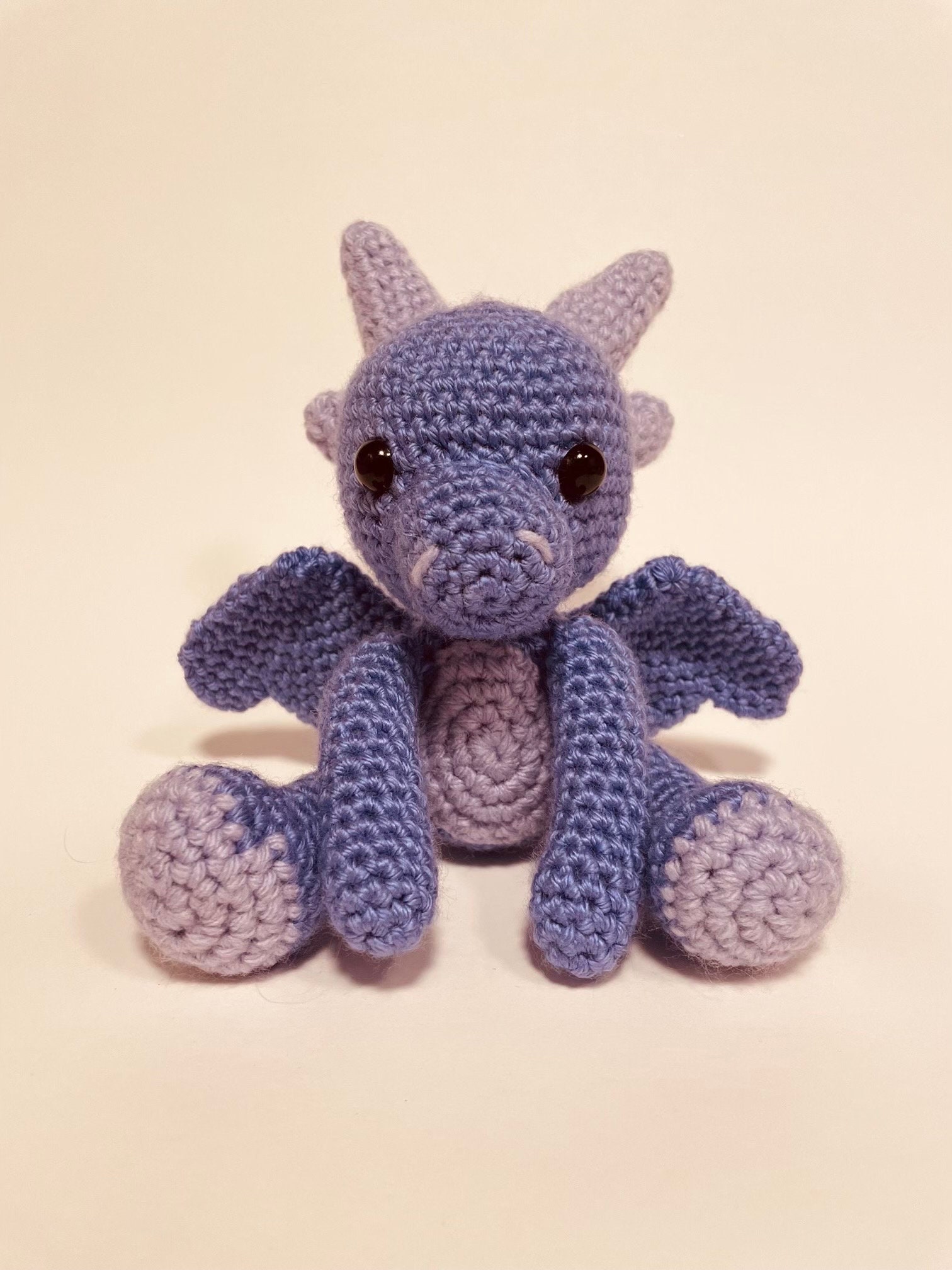 Dragon Amigurumi, Stuffed Dragon, Stuffed Amigurumi, Crocheted Dragon ...