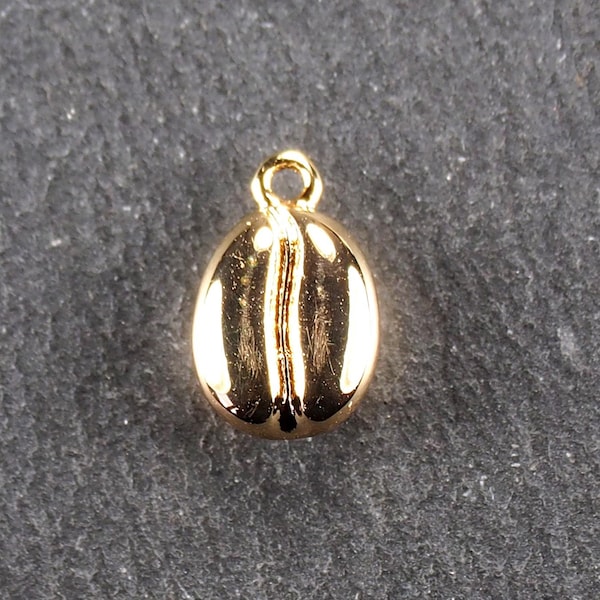 Coffee Bean Charm - Etsy