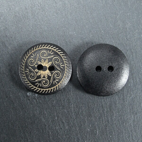 Wood Sweater Buttons - Etsy
