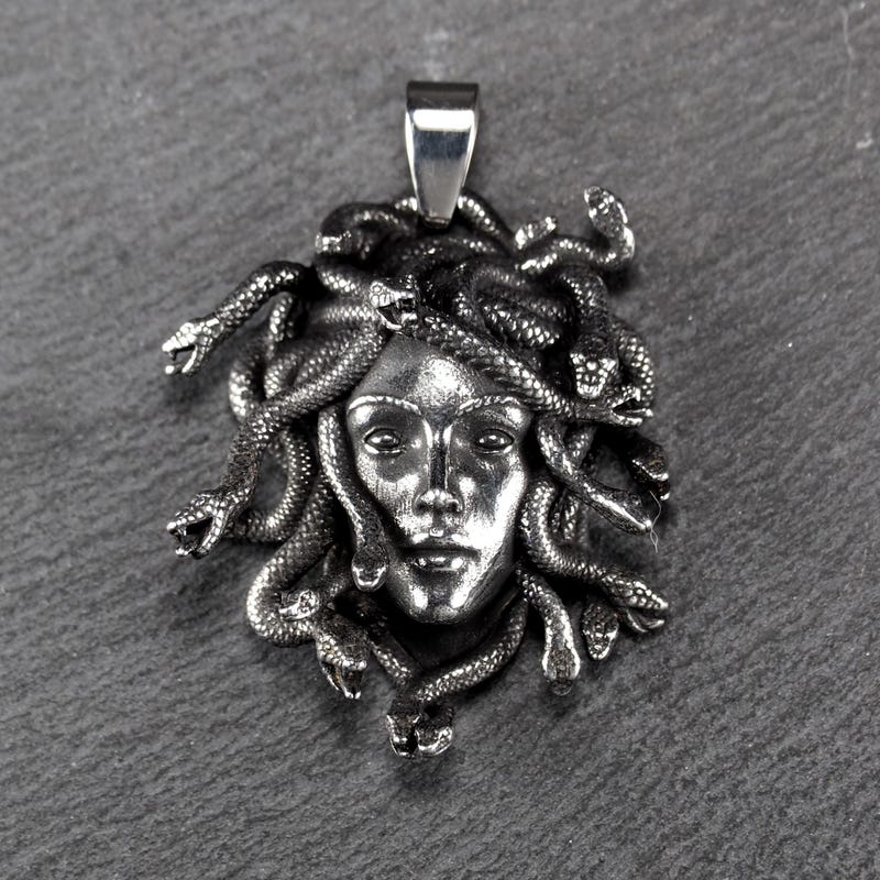 Medusa Pendant Bracelets - Etsy UK