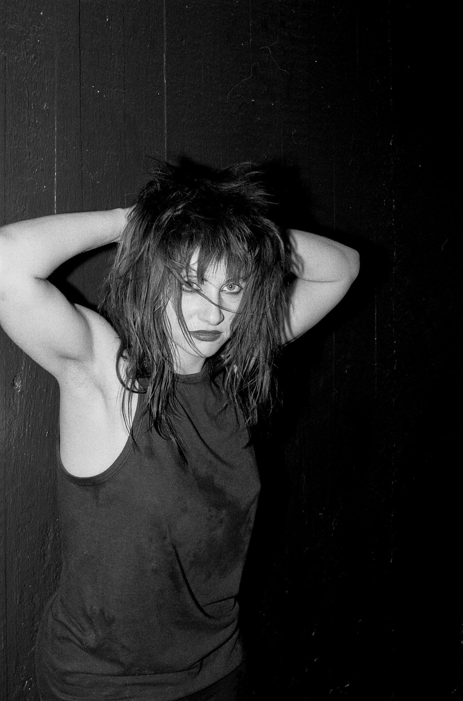 Lydia Lunch With Harry Crews Backstage the Ritz in Stockholm Sweden ...