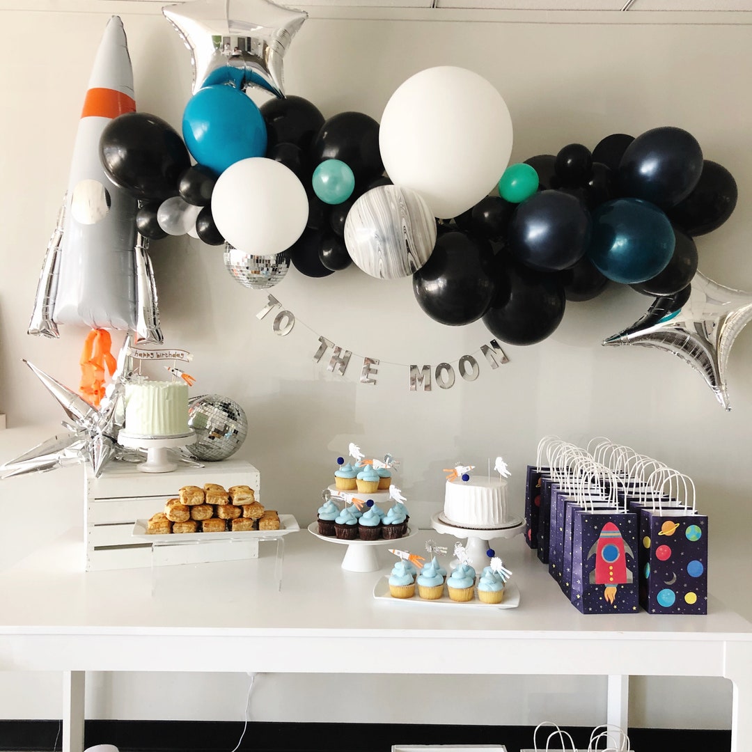 To the Moon Party Kit | Space Party Decor | Two the Moon Party L Outer ...
