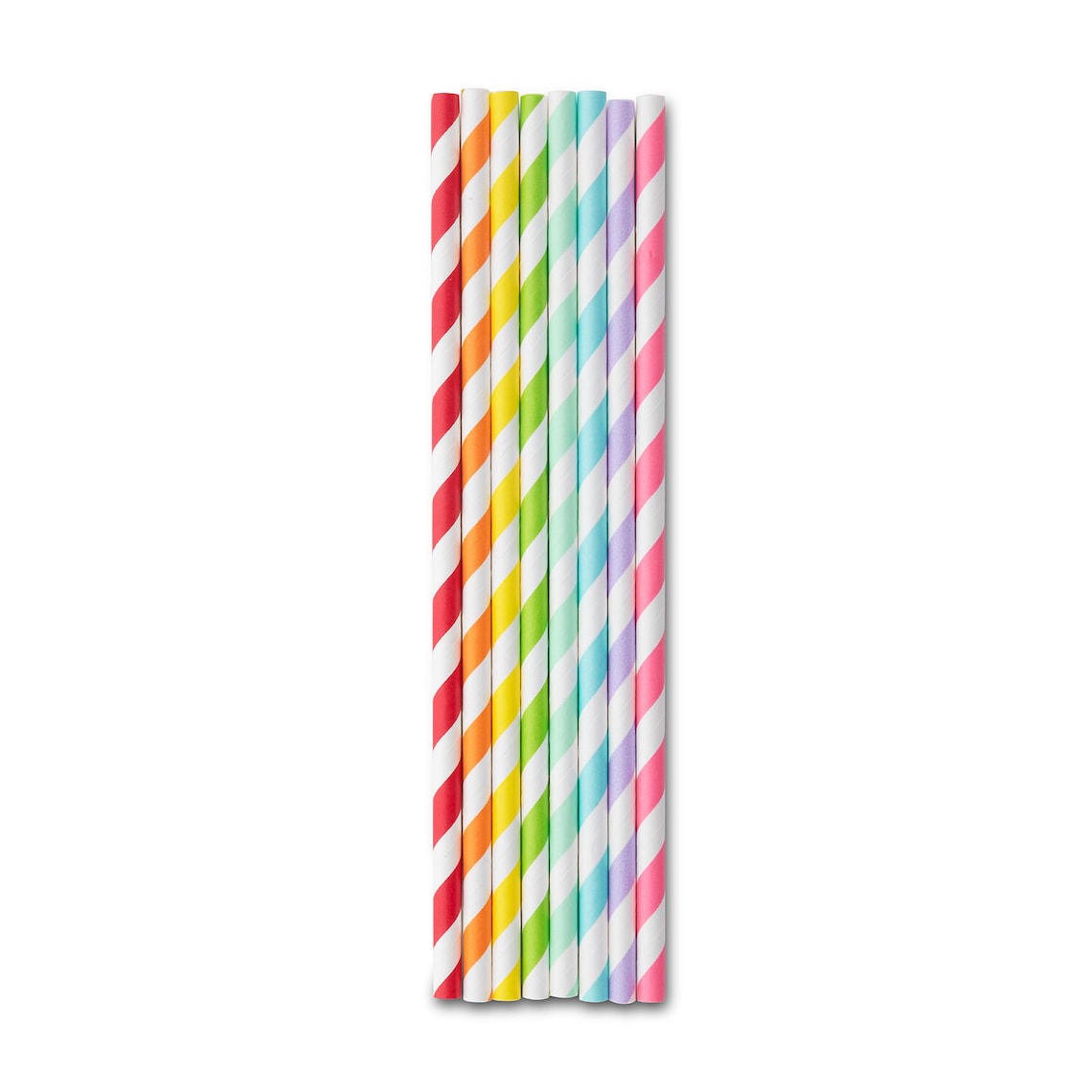 Rainbow Multi Colored Paper Straws. Rainbow Art Party Theme. | Etsy