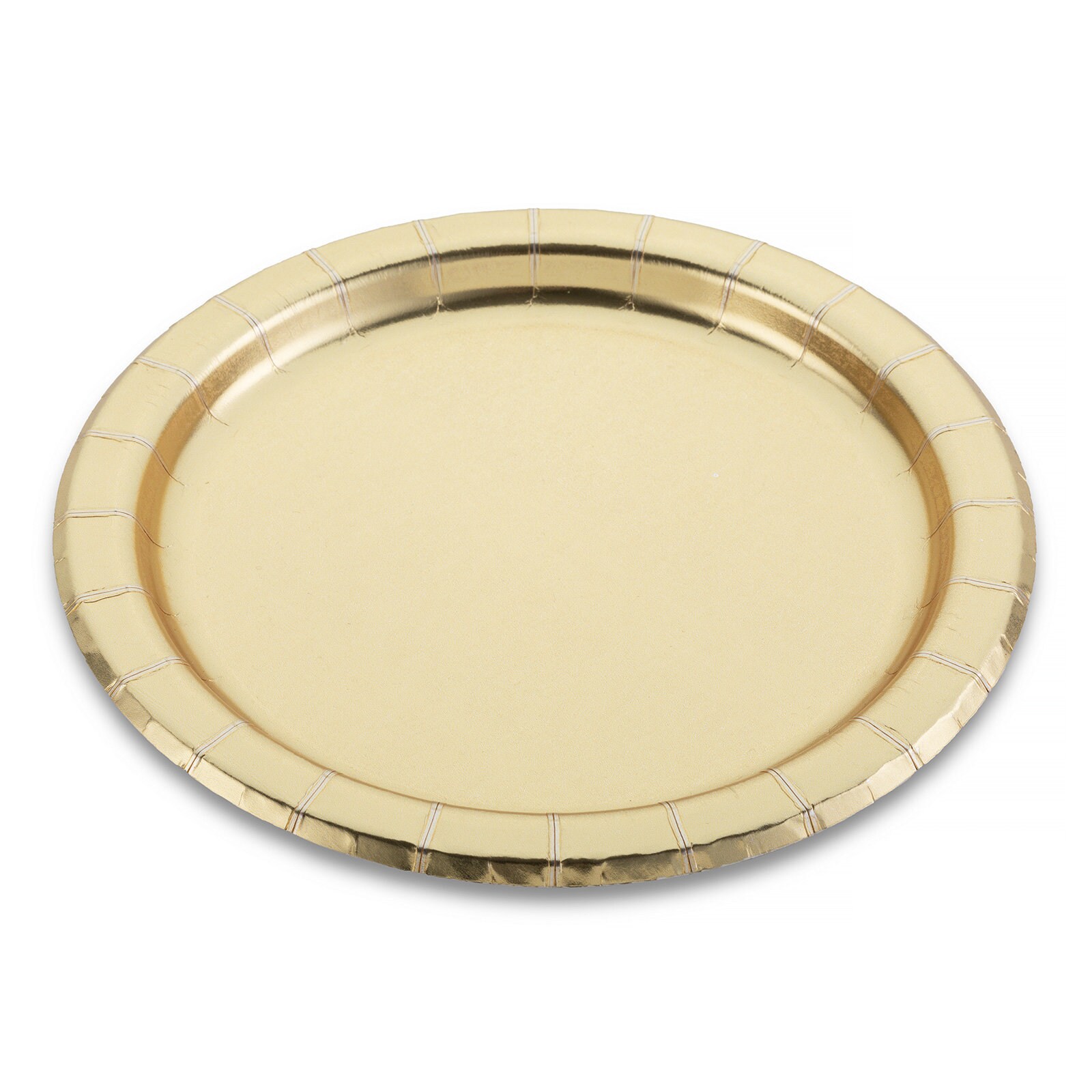 Metallic Gold Cake Plate Gold Foil Paper Party Plates Gold - Etsy