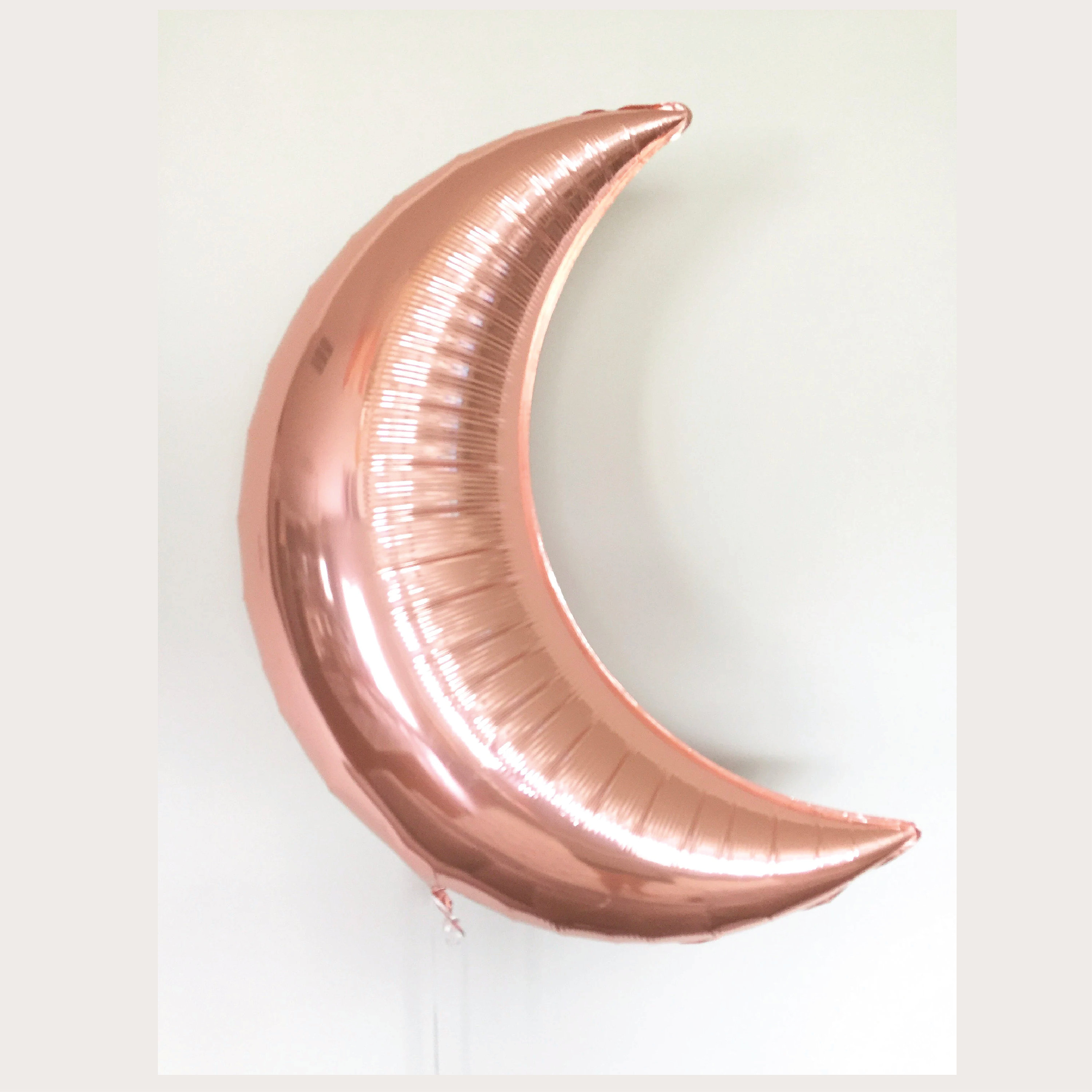 Silver Mylar Moon Balloon With Black Tassel – 36" Party Decor - Etsy