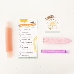 Poppin Summer Handout Kids Pop Tube Fidget Set Summer Bubbles Gift Kids ...